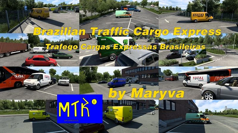 Brazilian Cargo Express Ai Traffic v2.0 - ETS 2