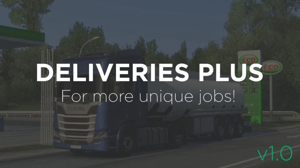 Deliveries Plus v1.0 - ETS 2