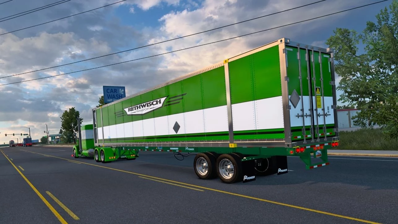 The Pioneer Gooseneck w/Reefer Container Ownable 1.46 - ATS