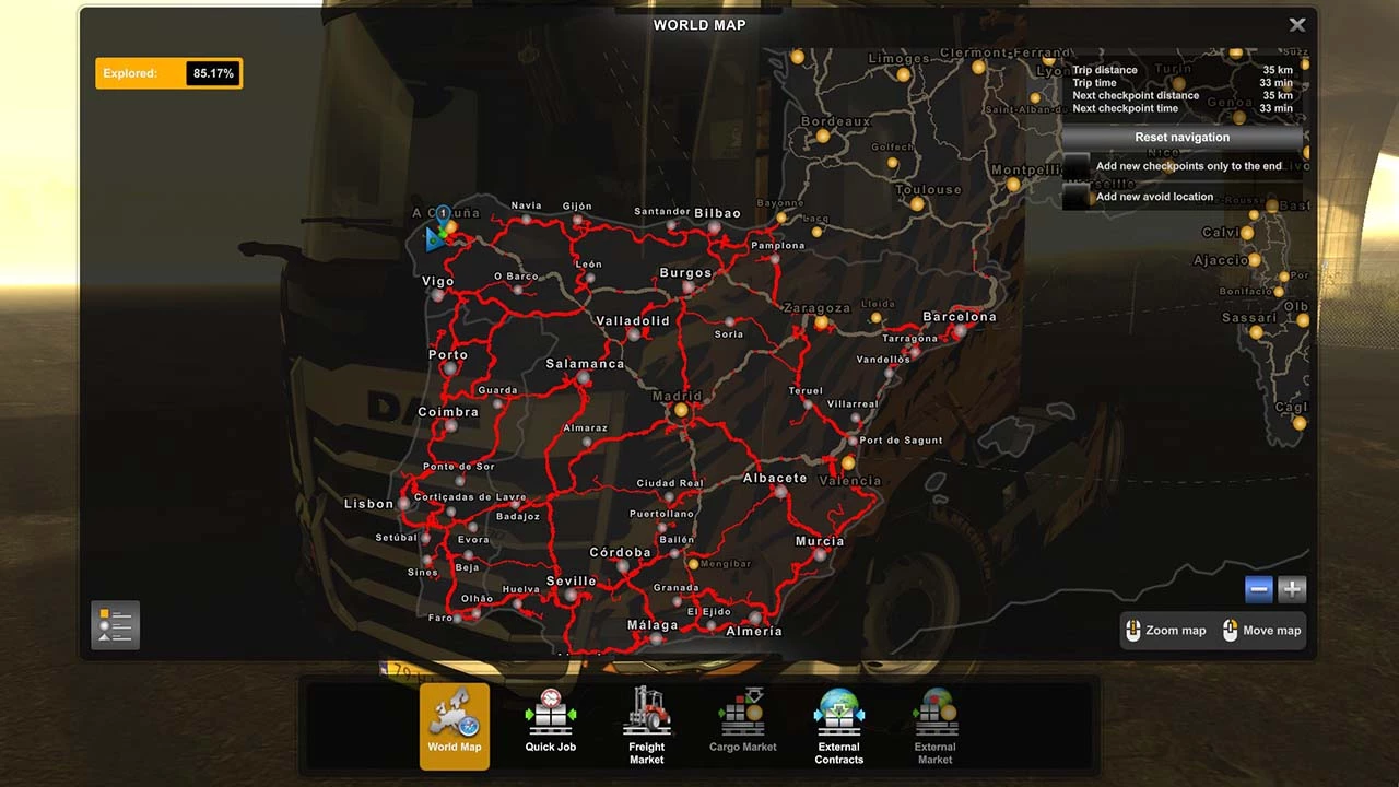 Undiscovered ETS2 Roads v1.46 - ETS 2
