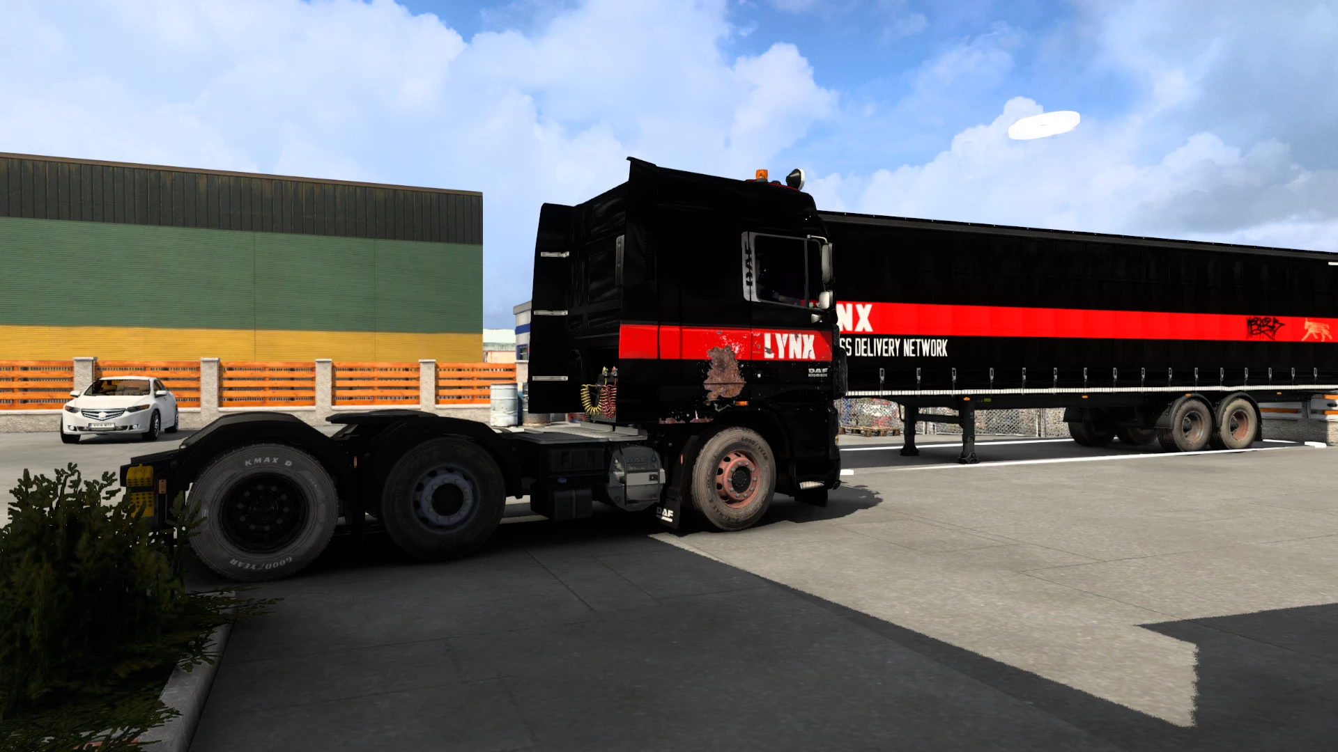 Old Lynx Courier Trailer. 1.0 - ETS 2