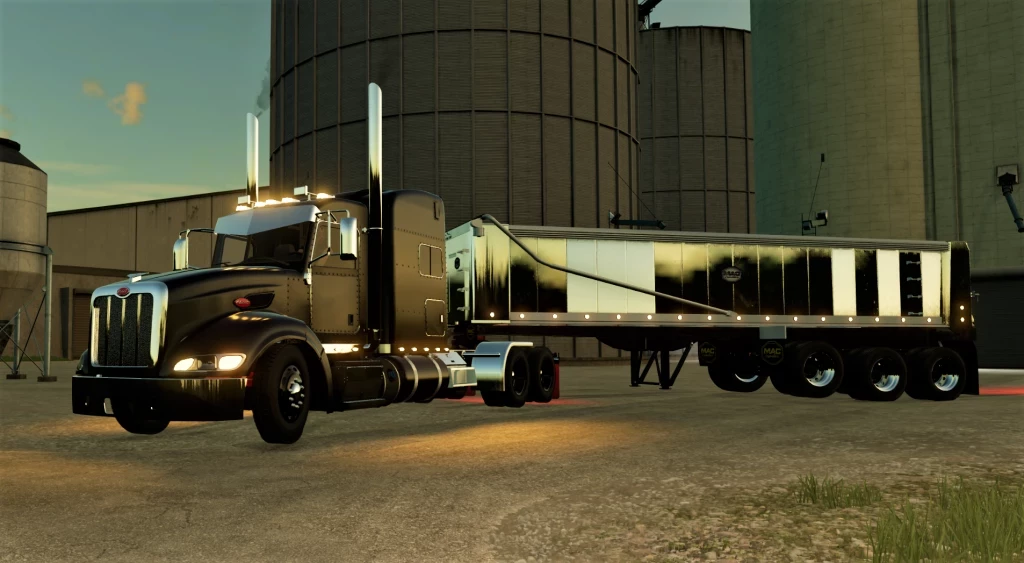 2022 MAC Tri-Axle End Dump Trailer v 1.0 - FS 22