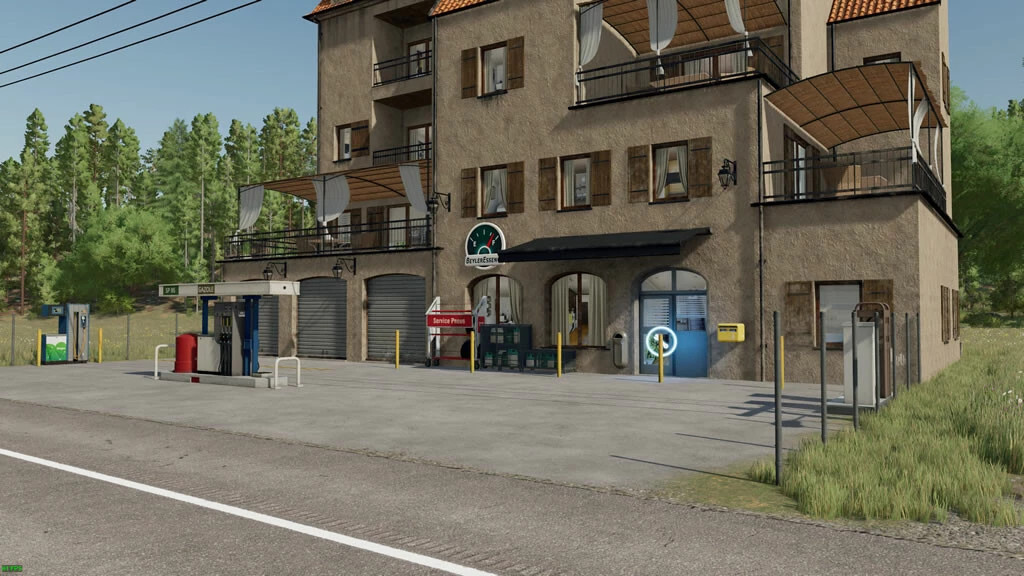 French City Gas Station v 1.0 - FS 22