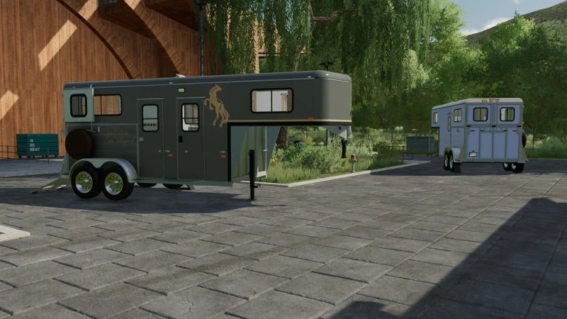 FS22 4star horsetrailer v 1.0 - FS 22