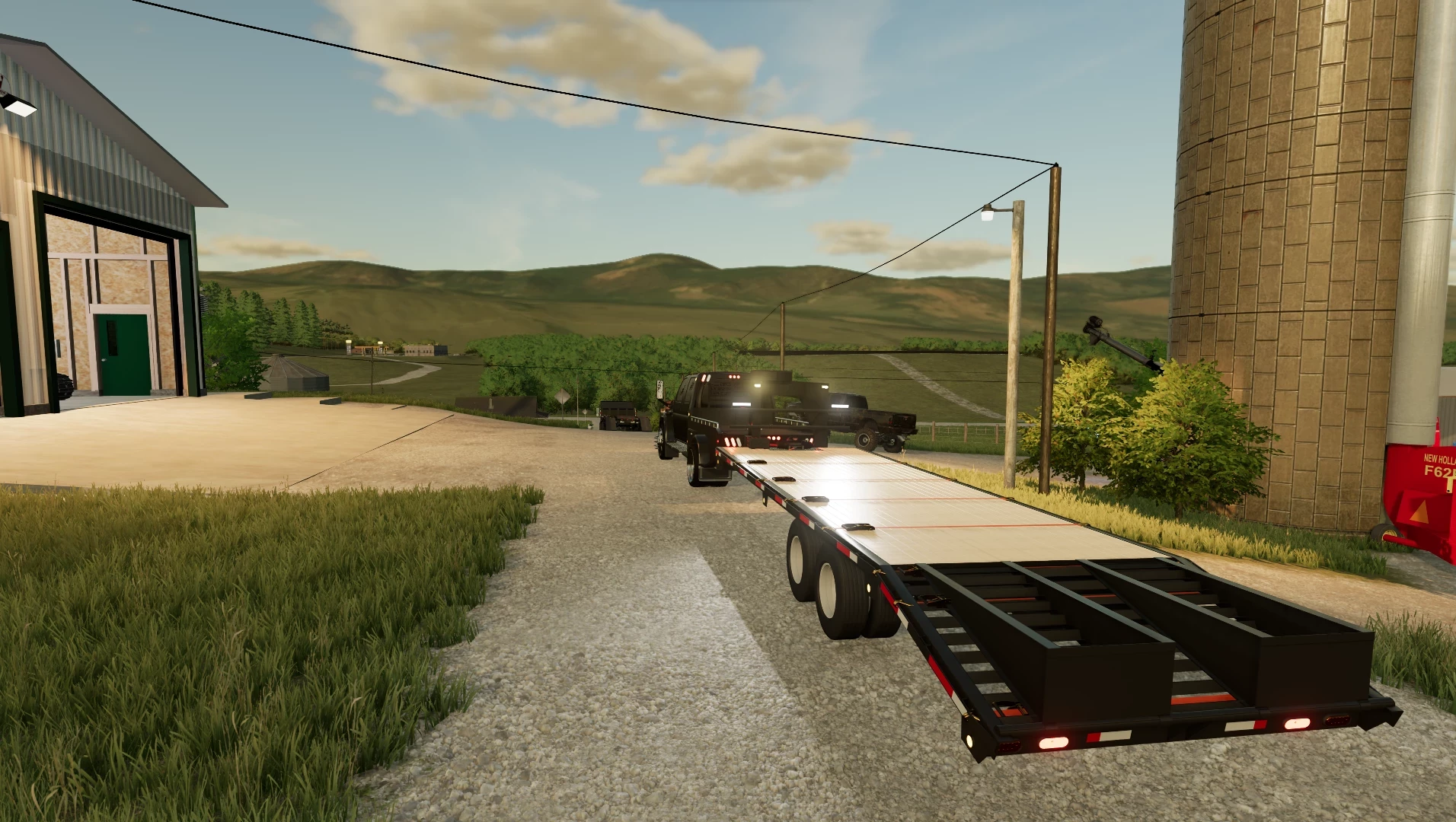 FS22 IronBullWinchTrailer CHS v 1.0 - FS 22