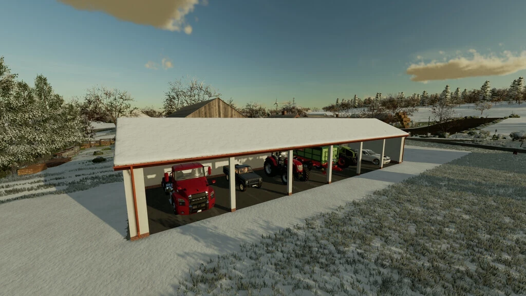 Garage And Storage Shelter v 1.0.1 - FS 22