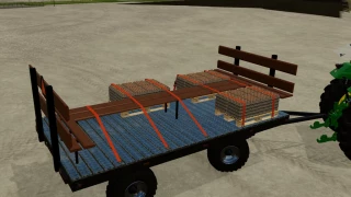 Hay Wagon With Seats v 1.0.1.0 - FS 22