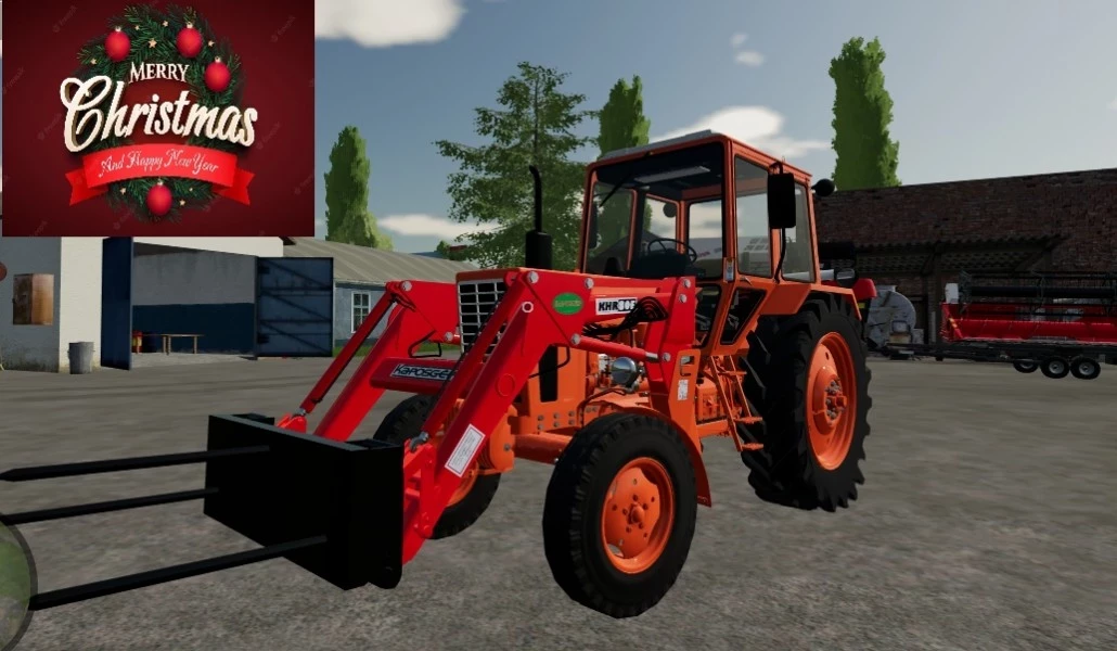 MTZ 80 and KHR80E Front loader v 1.0 - FS 22