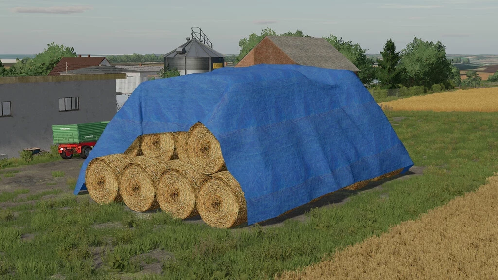 Round Bale Stack (Prefab) v 1.0 - FS 22