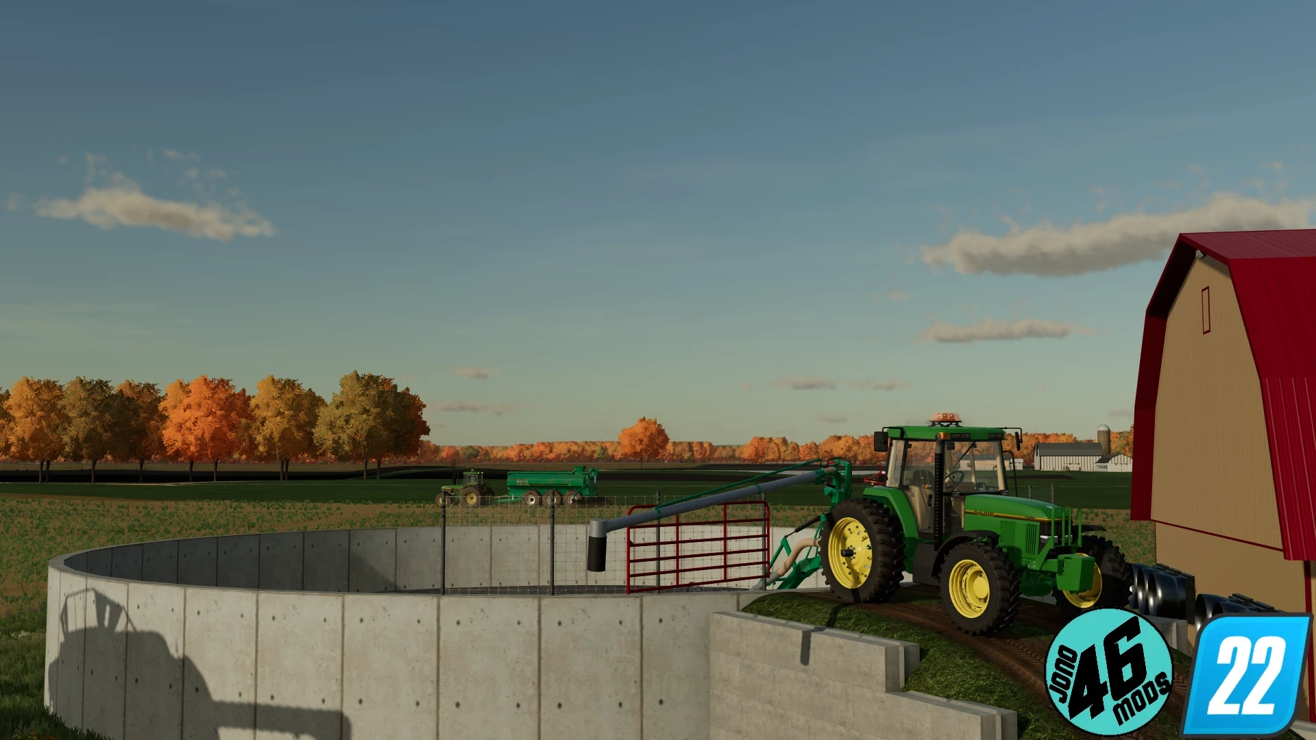 Round Manure Pits Pack v 1.0 - FS 22