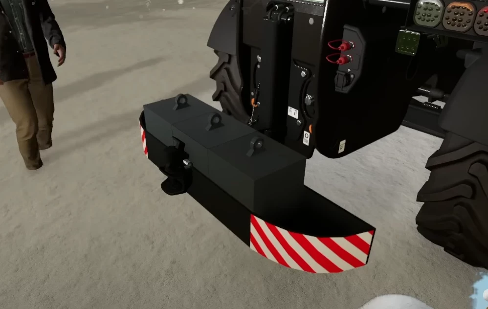 Teleloader Weight 1000-3300kg v 1.0 - FS 22