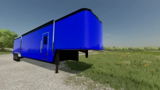 Triaxle Enclosed Trailer v 1.0 - FS 22