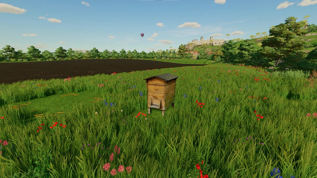 Wooden Hive For Bees v 1.0 - FS 22