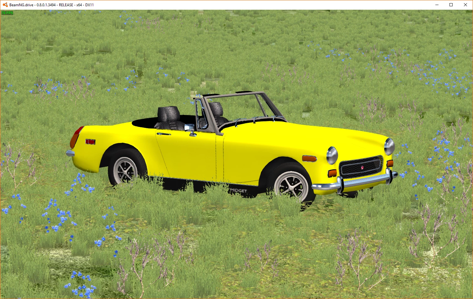 1974 MG Midget 1.0 - BeamNG.drive