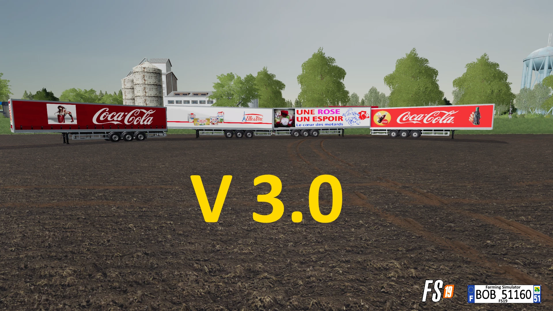 FS19 Schmitz Trailer2 By BOB51160 3.0.0.0 - FS 19