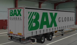 BAX Global Trailer Skin 1.0 - ETS 2