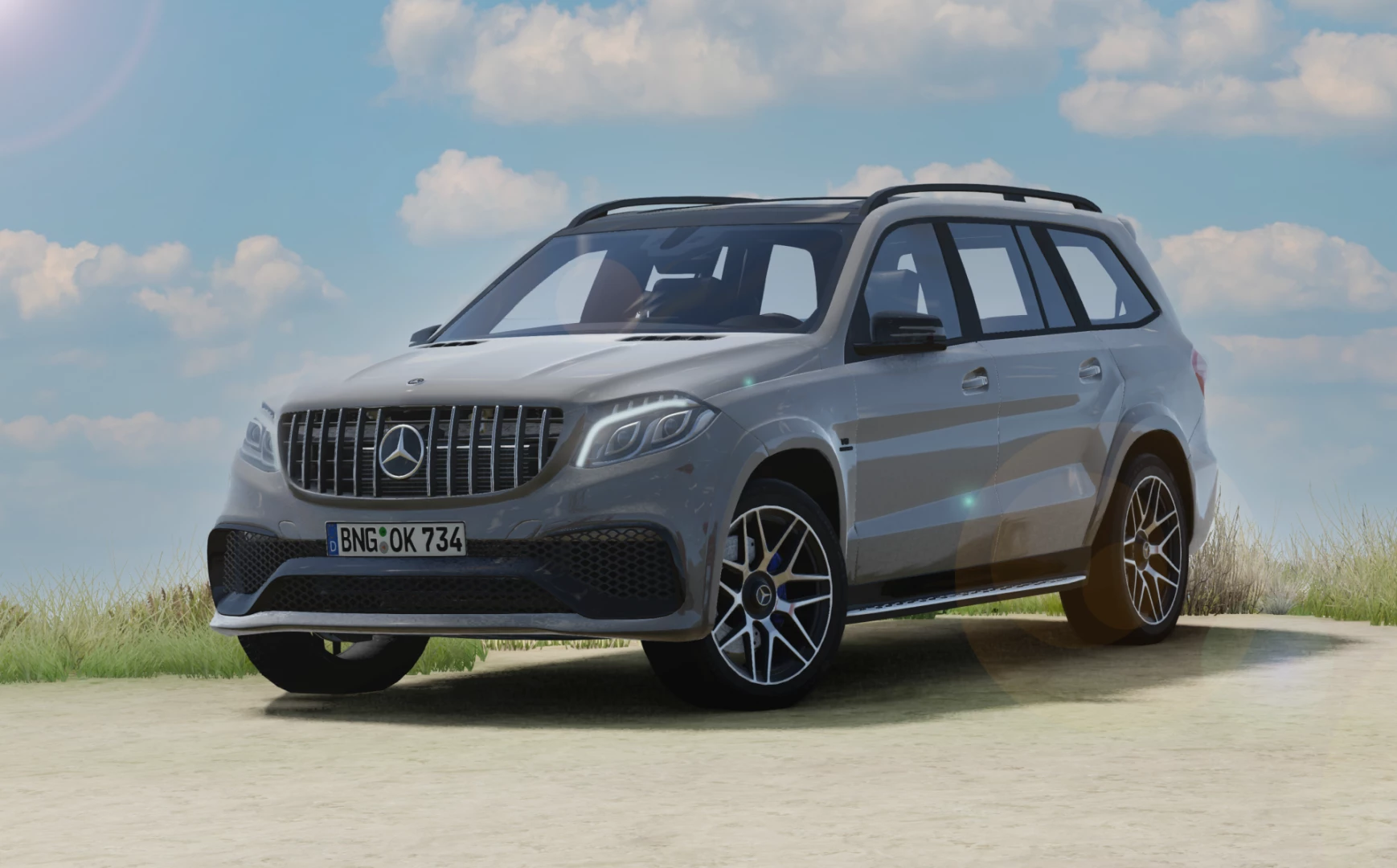 Mercedes-Benz GLS-Class (X166) 1 - BeamNG.drive
