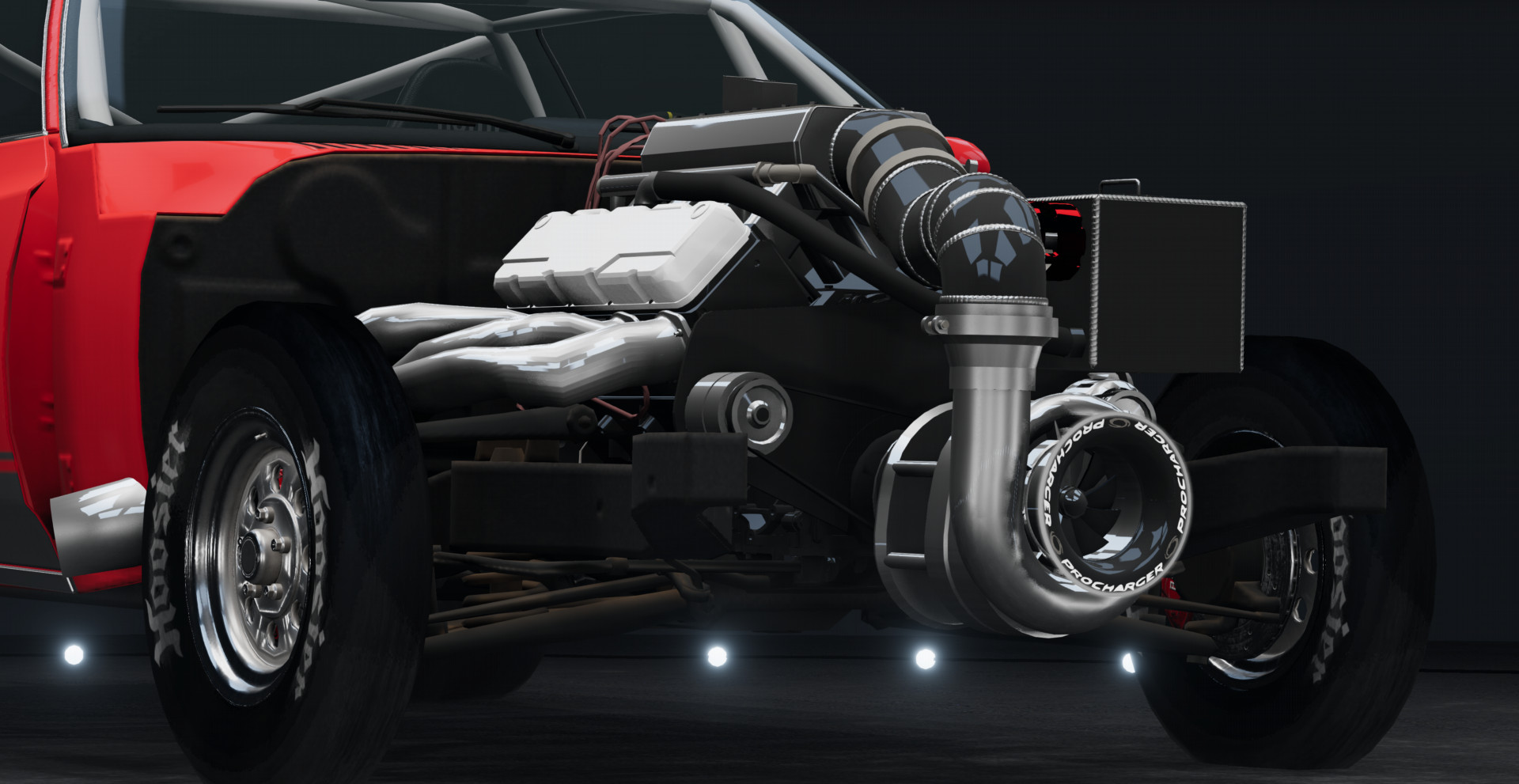 ProCharged 540 Chevy Big Block For The Moonhawk v1.0 - BeamNG.drive