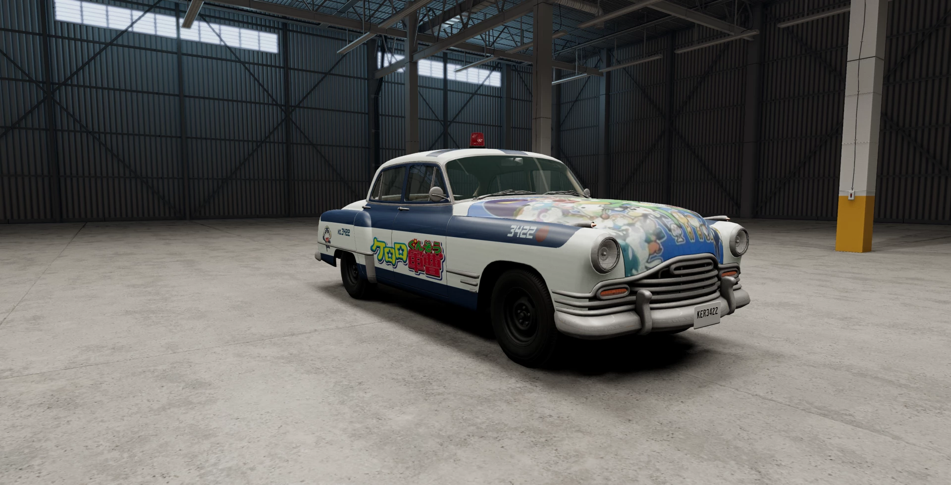 sgt frog police skin 1.3 - BeamNG.drive