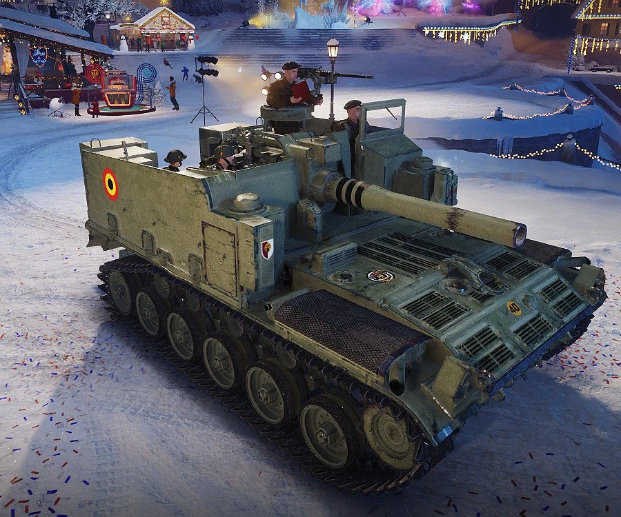 M44 Belgium - WoT