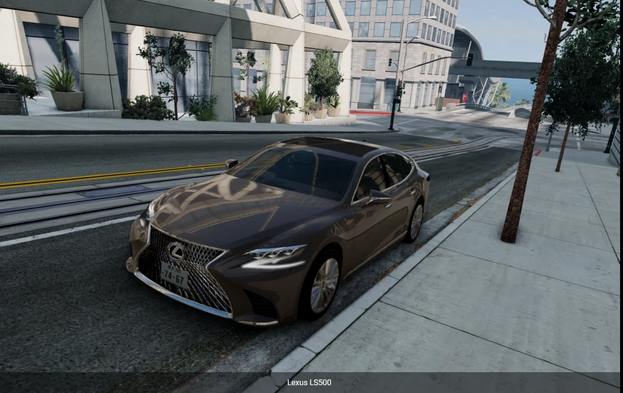 Lexus LS500 1.0 - BeamNG.drive