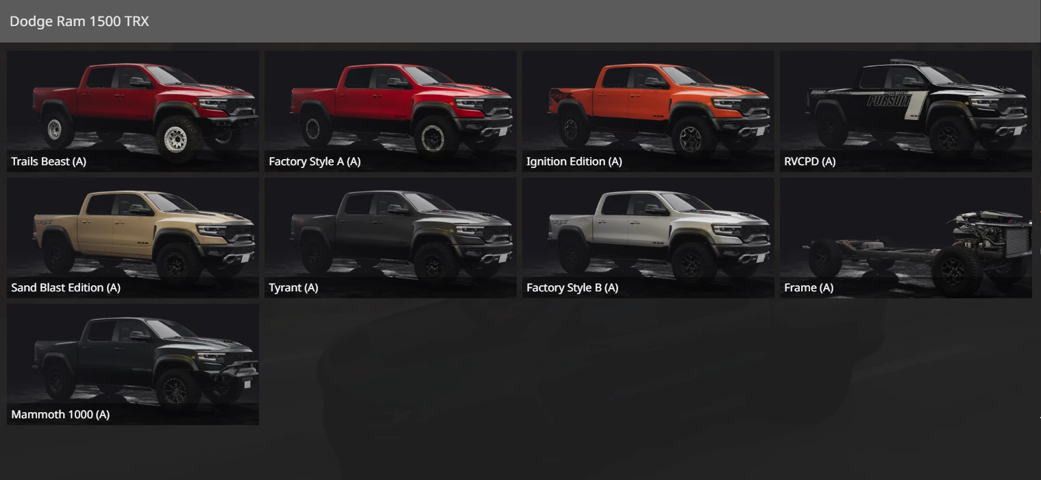 2022-2023 Dodge Ram TRX [PAID] V4.0 - BeamNG.drive