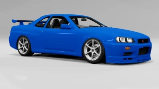 Nissan Skyline GT-R R34 V-Spec v1.0 - BeamNG.drive