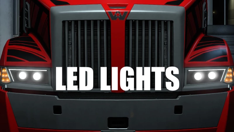LED Headlight for Western Star 5700XE 1.46 - ATS