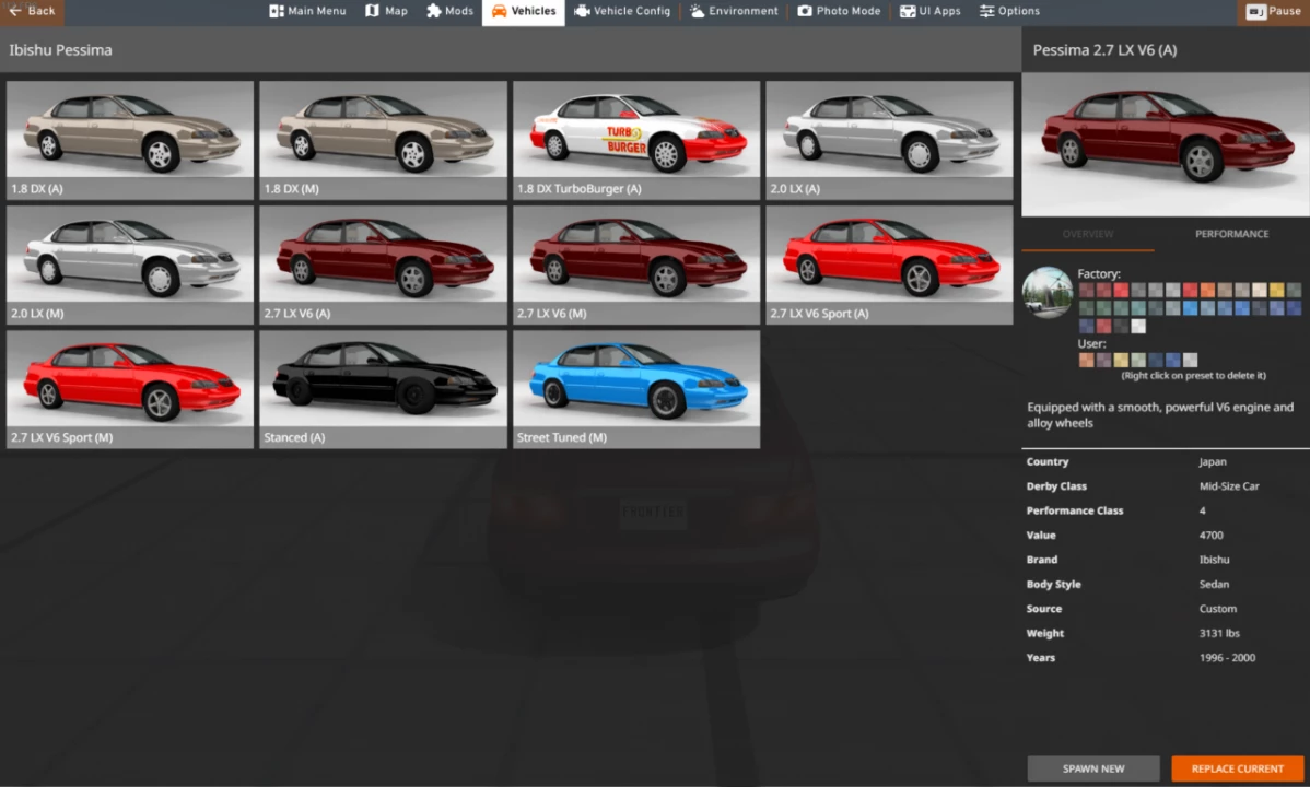 pessima - BeamNG.drive Search - ModLand.net