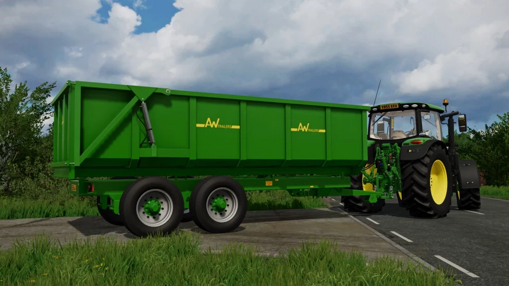 AW Monocoque 14T Trailer v 1.1 - FS 22