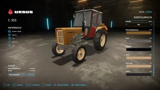 Ursus C355M/C355/C360 PACK v 1.0 - FS 22