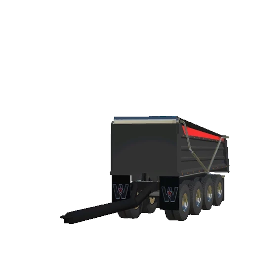 WesternStar49x dump truck Pup Trailer v 1.0 - FS 22