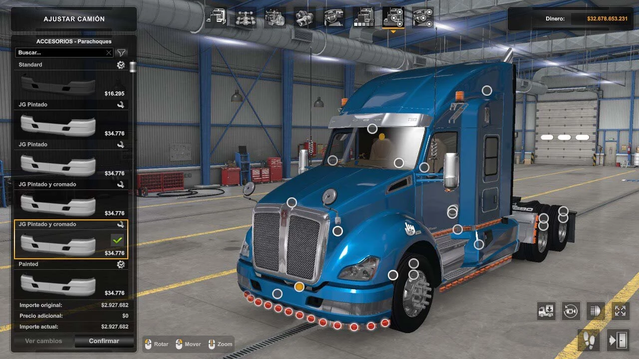 Kenworth T680 Tuning Pack v1.1 - ATS