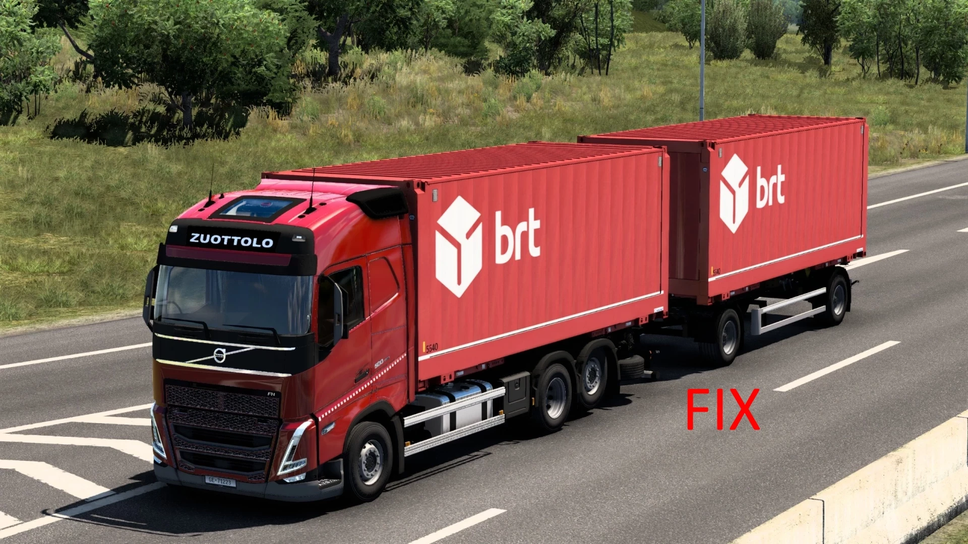 Swap Body Addon For Volvo FH5 By Xanax V1.0 Fix - ETS 2
