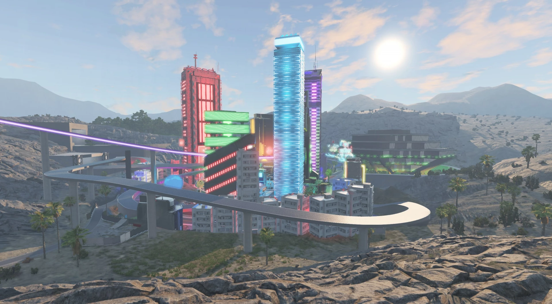 Cyberpunk map 1.3.4 - BeamNG.drive