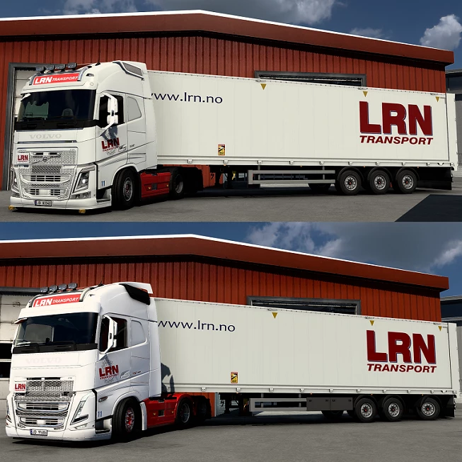 Volvo FH LRN Transport Combo Skin Pack 1.0 - ETS 2