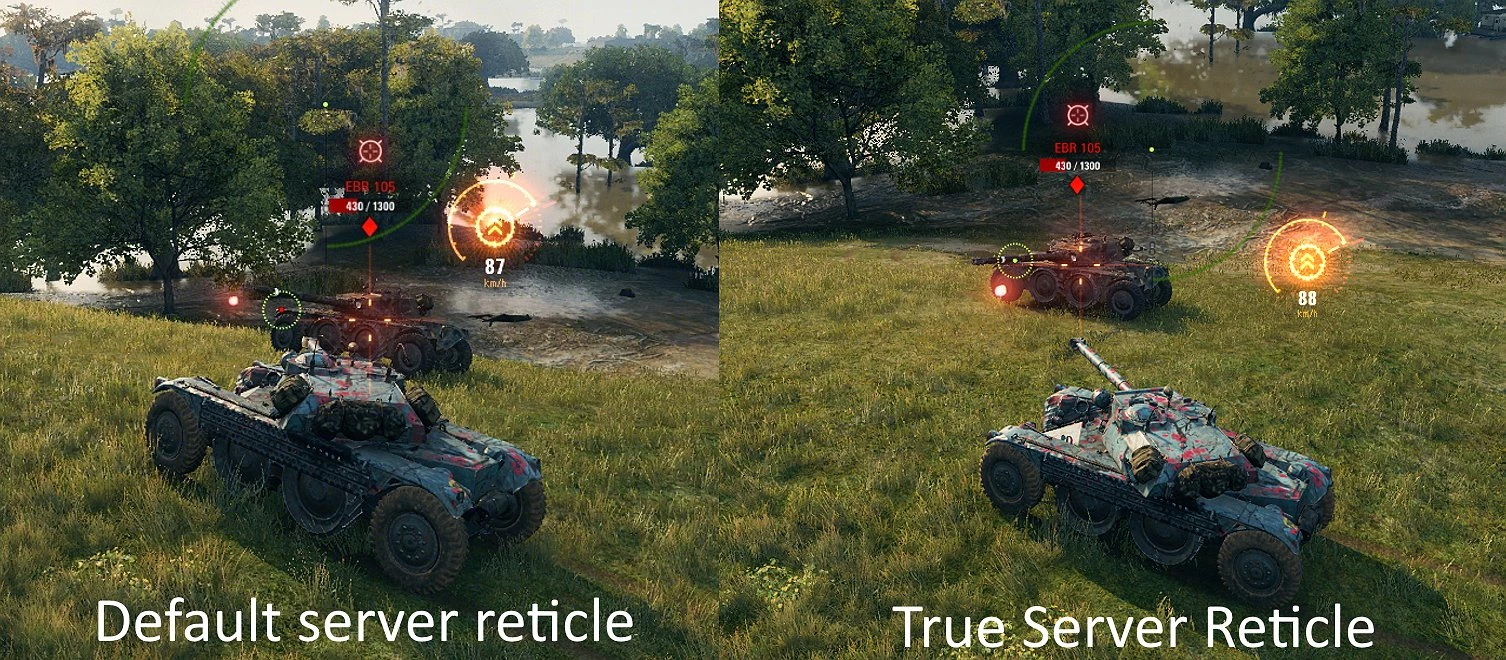 True Server Reticle 1.1.1 - WoT