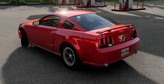 FORD MUSTANG FIXED CAR MOD FOR BEAMNG.DRIVE 0.27.1.0 - BeamNG.drive