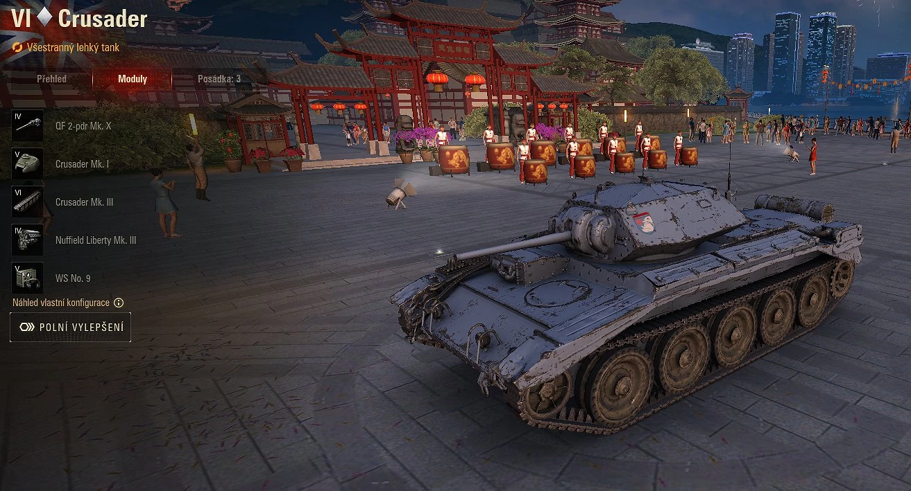 Reskin Crusader into Girls und Panzer Crusader from St. Gloriana Girls ...