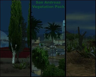 GTASA Vegetations Mod - GTA: SA