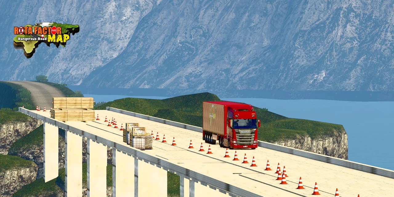 DANGEROUS ROAD - ETS 2 Search - ModLand.net