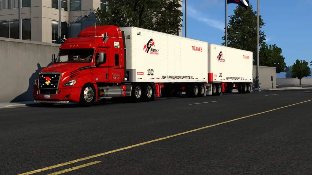 Freightliner Cascadia 2019 AGP 1.46 - ATS