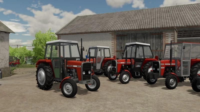 FS22 URSUS 3512 MF255 v 1.0.1 - FS 22