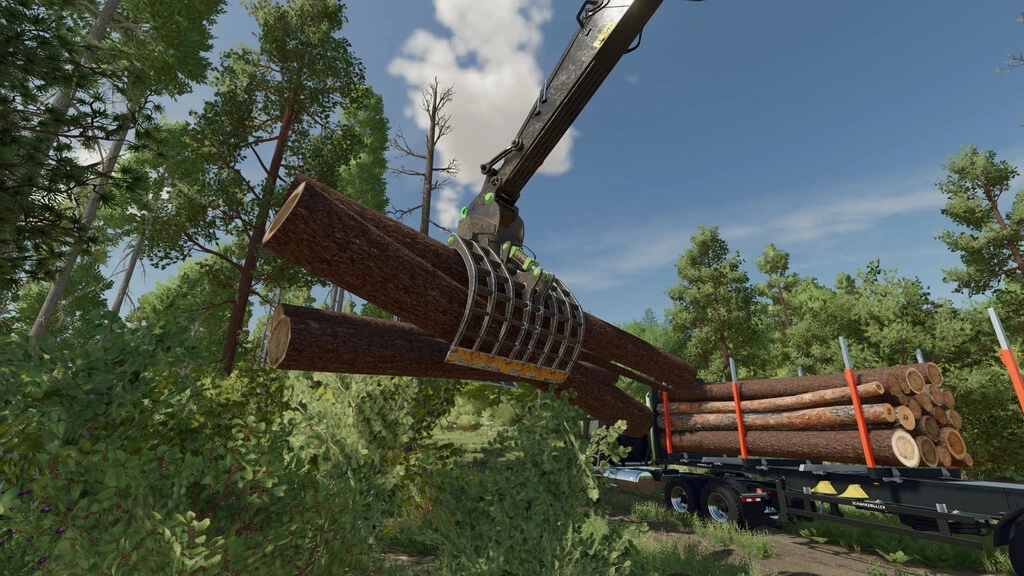 Lizard Log Grapple Pack v 1.0 - FS 22