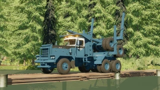 Pacific P16 Logging Truck v 1.1 - FS 22
