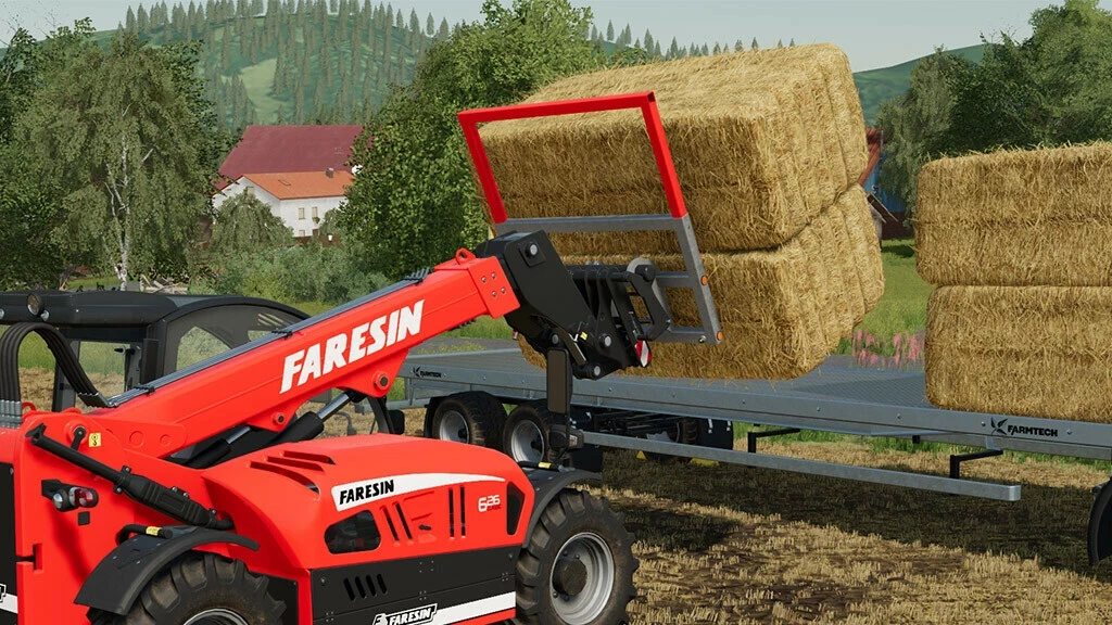 Selfmade Bale Fork v 1.0.1.0 - FS 22