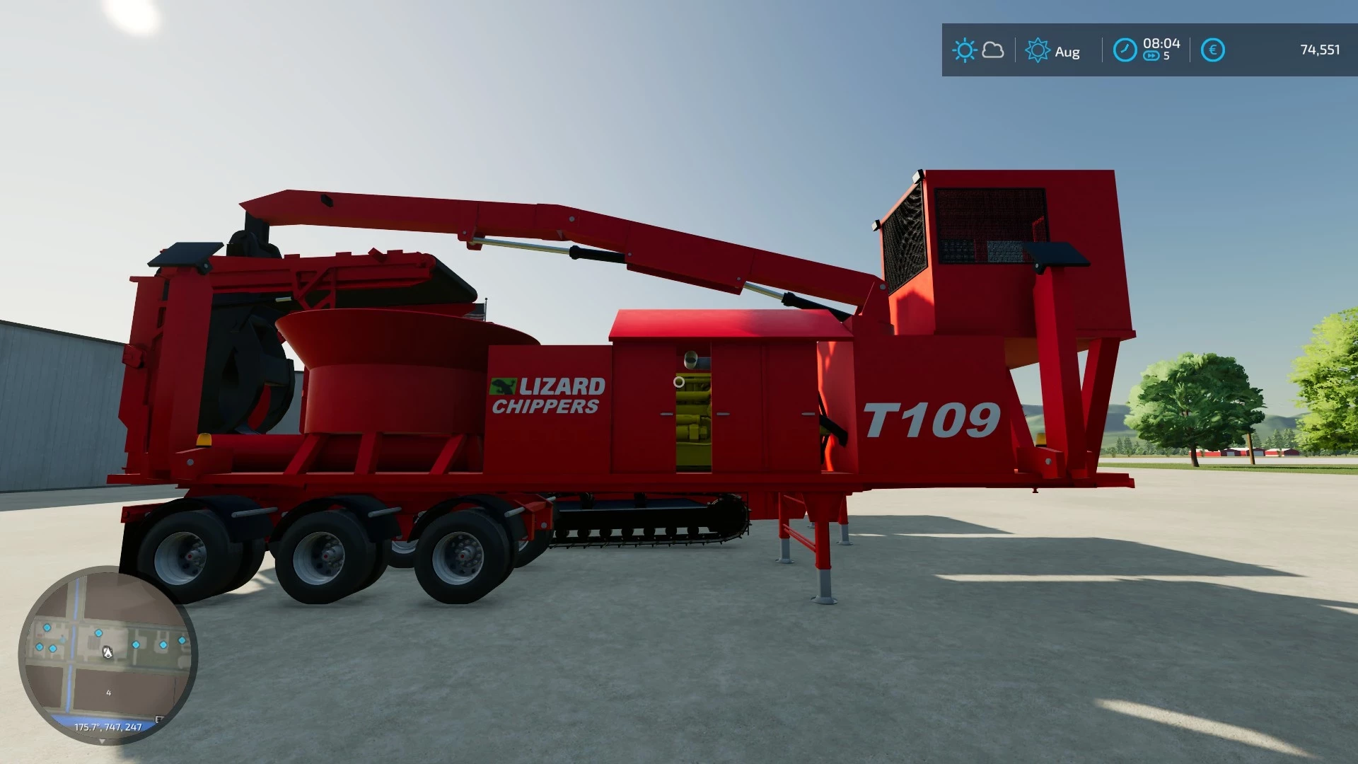 Semi Mounted Chippers v 1.0 - FS 22