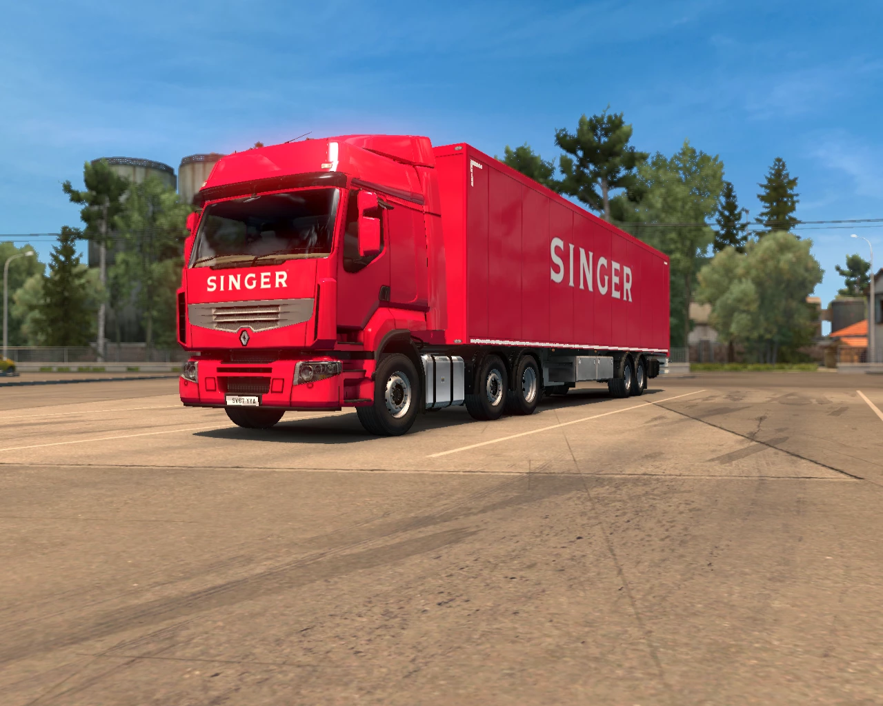 Singer Skin 1.46 1.0 - ETS 2