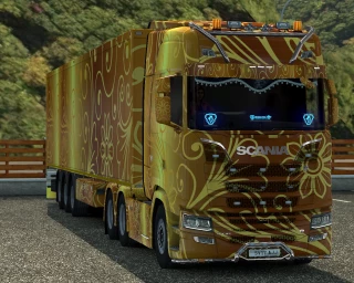 Gold Edition skin v1.0 - ETS 2