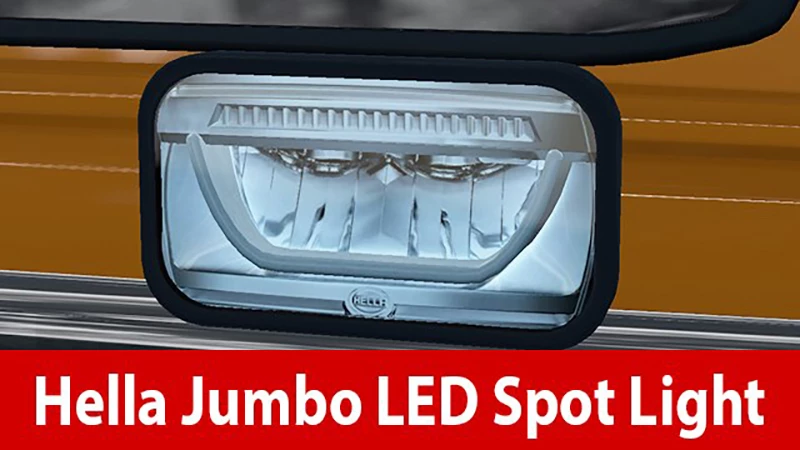Hella Jumbo LED Spot Light 1.0 - ETS 2